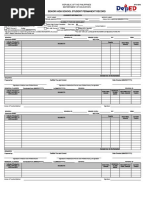 Senior High School SF10 Form Guide | PDF | Middle Schools | Schools