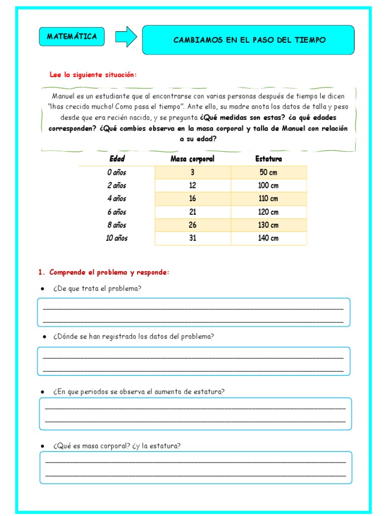 Ficha Mier 5 Mate Cambiamos Con El Paso Del Tiempo | PDF