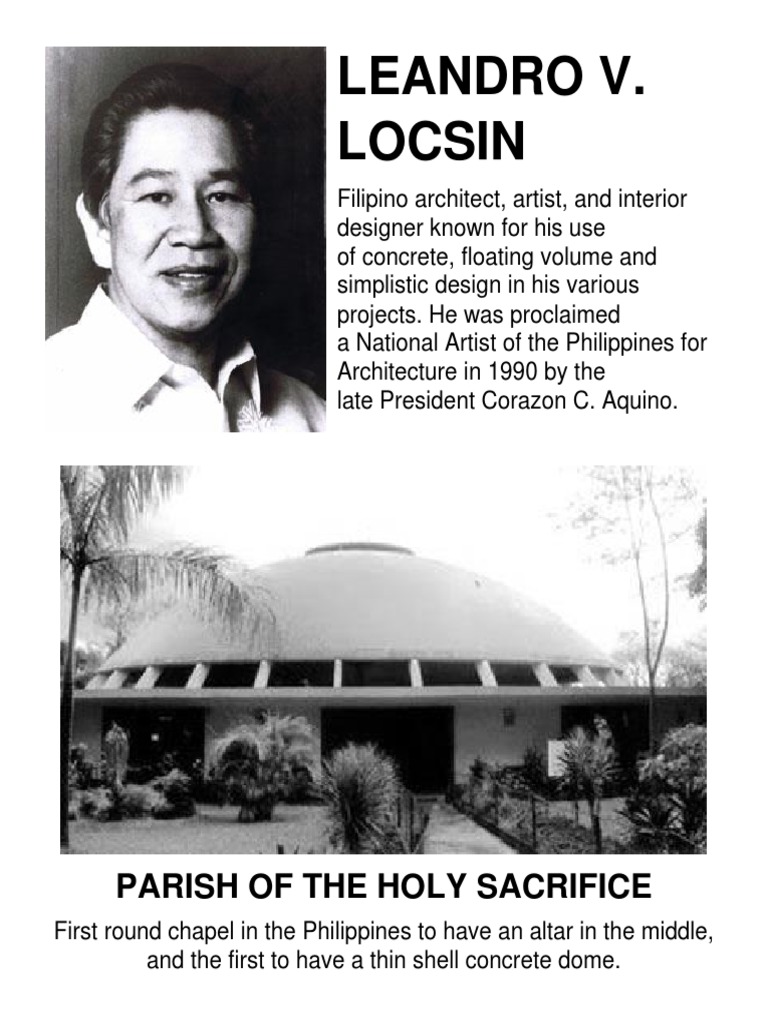 Notable Filipino Architects and Their Works | PDF