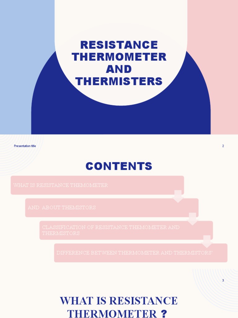 Resistance Thermometer and Thermisters | PDF | Thermodynamics | Applied ...