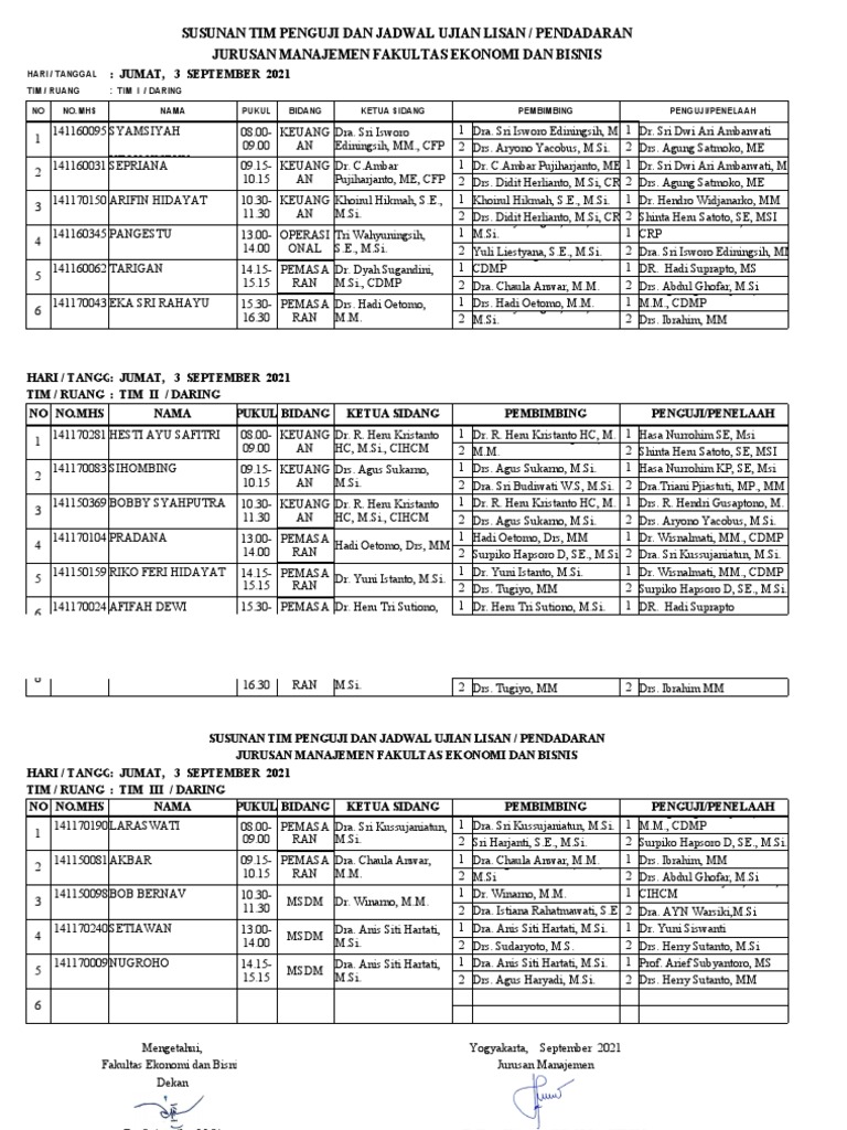 Aploud Ujian Skripsi Prodi em Sep2021 | PDF