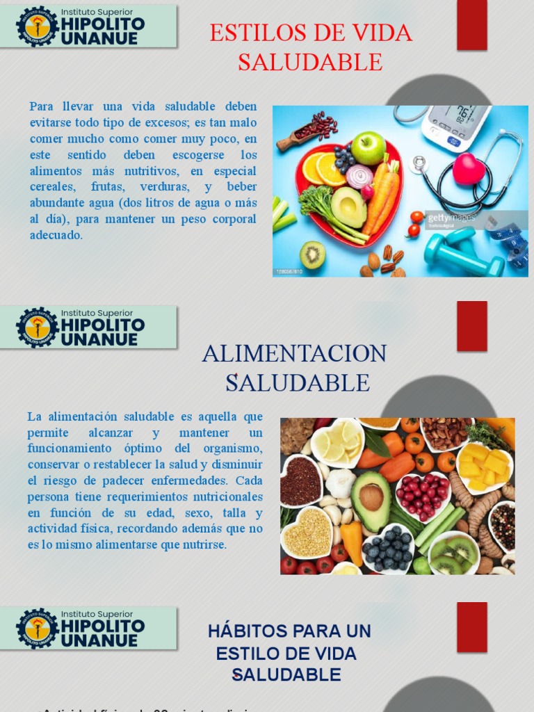 Estilos de Vida Saludable | PDF