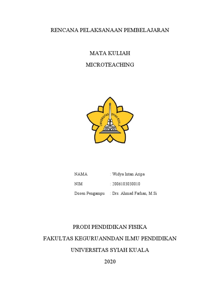 Widya Intan Aripa - RPP | PDF