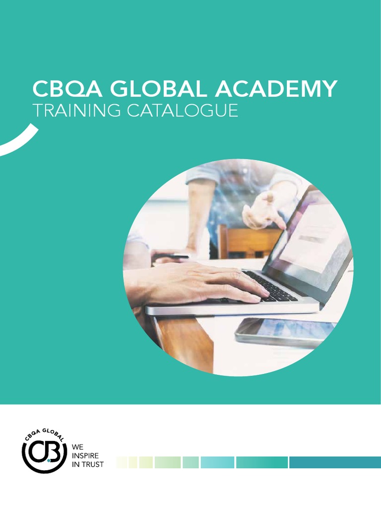 CBQA Global Training Catalog (241121) | PDF | Iso 9000 | Quality Management System
