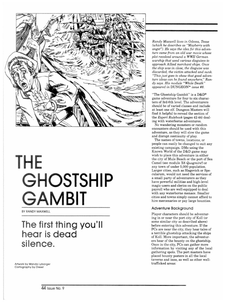 A21.00-LVL3to6-4to6-6p-DD-DM#009-The Ghostship Gambit | PDF
