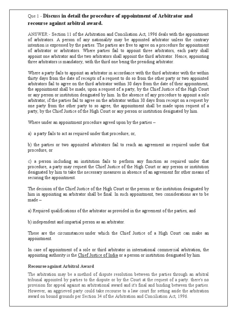 Arguments | PDF | Arbitration | Arbitral Tribunal