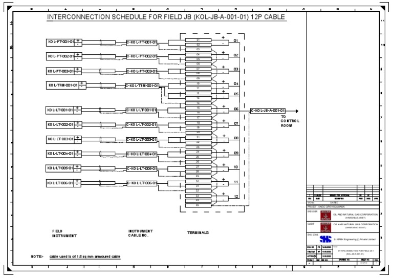 Field JB Interconnection Schedule | PDF