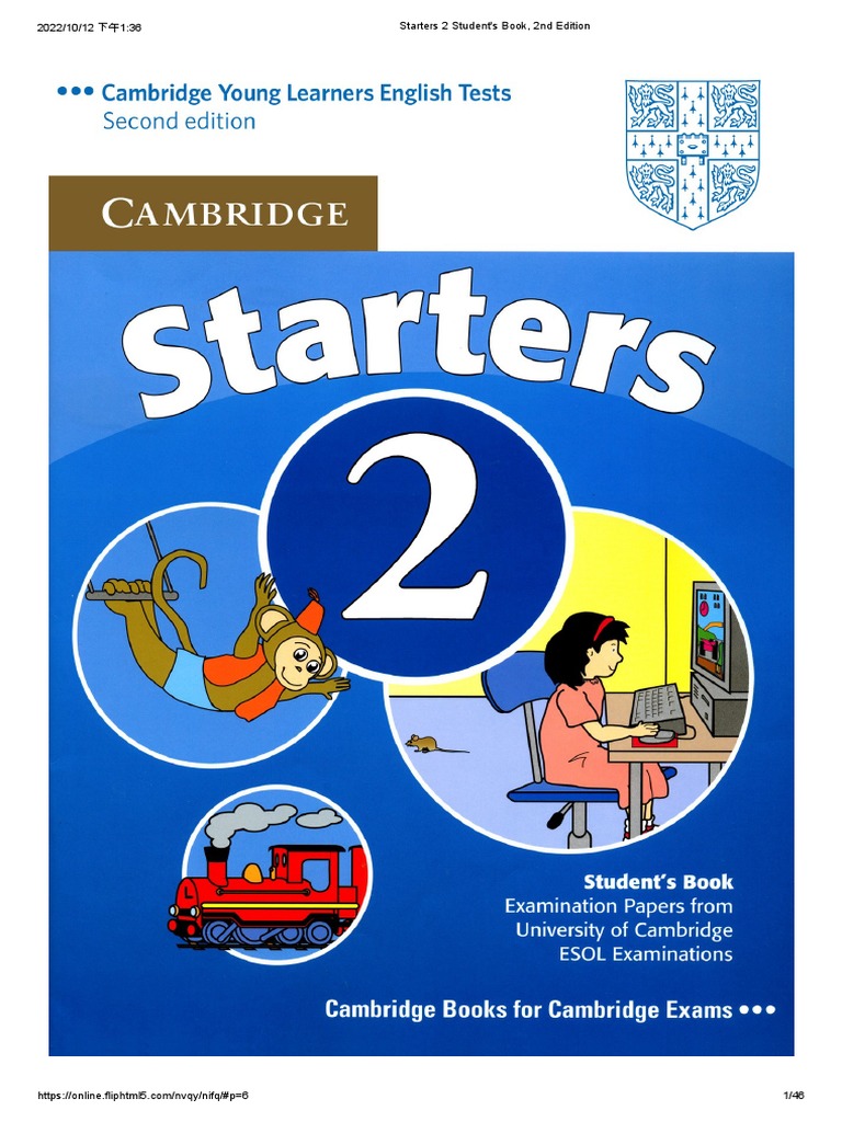 Starters 2 Student's Book, 2nd Edition | PDF