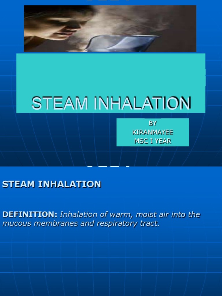 Steam Inhalation | PDF