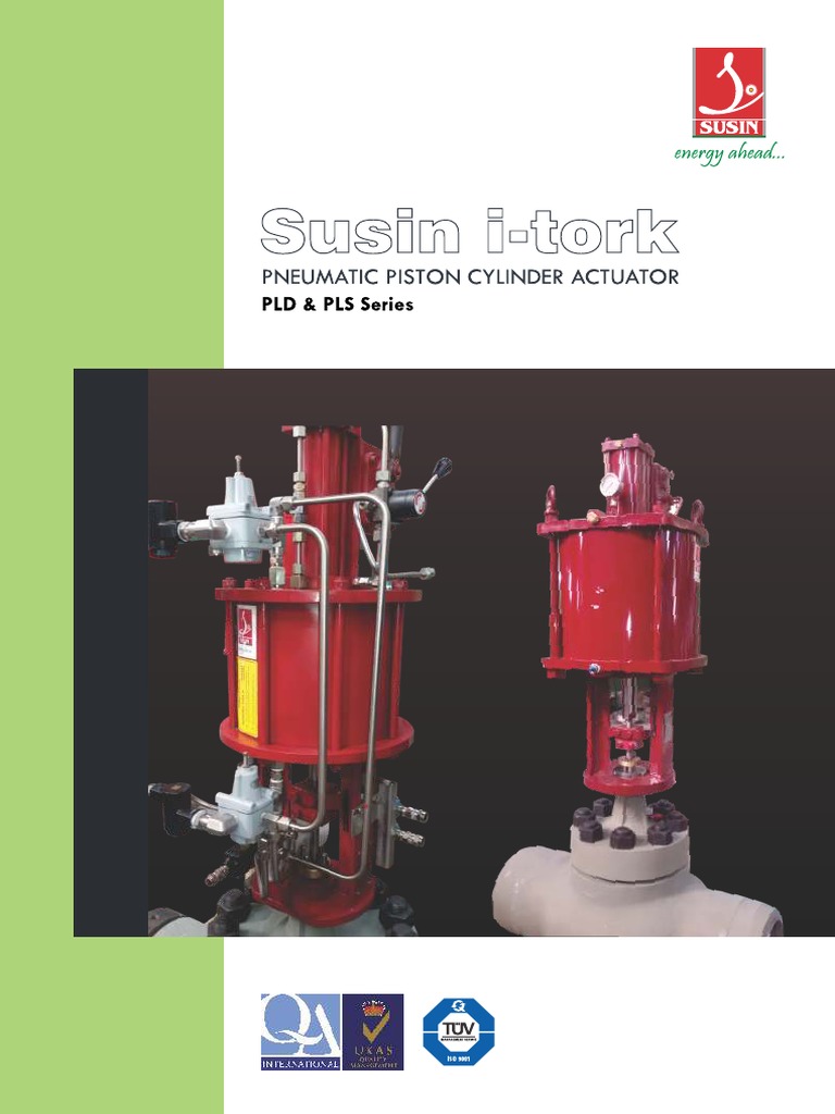 Pneumatic Linear Actuators Cylinder - PLS | PDF