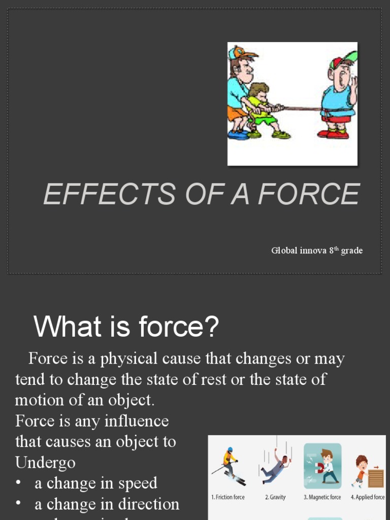 Effects of A Force | PDF