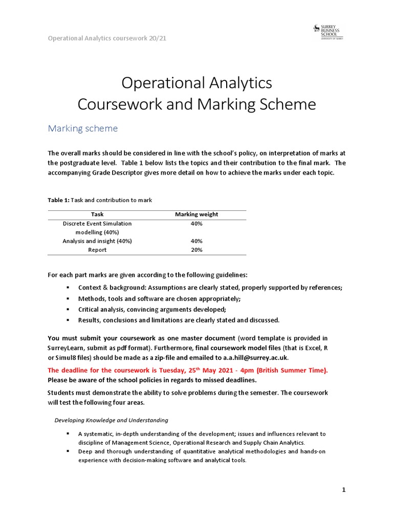 1 - MANM304 2021 Coursework and Marking Scheme | Download Free PDF | Dna Profiling | Forensic ...
