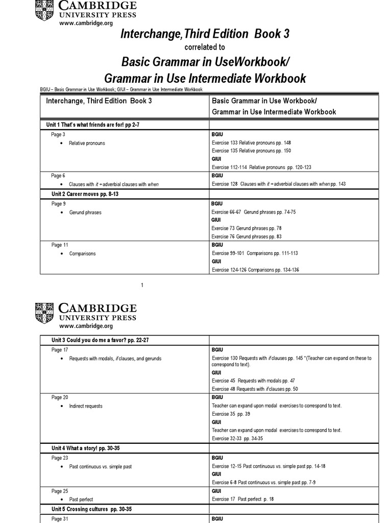 IC3e Book3 To GIU-BGIU-Workbooks | PDF | Clause | Linguistic Typology