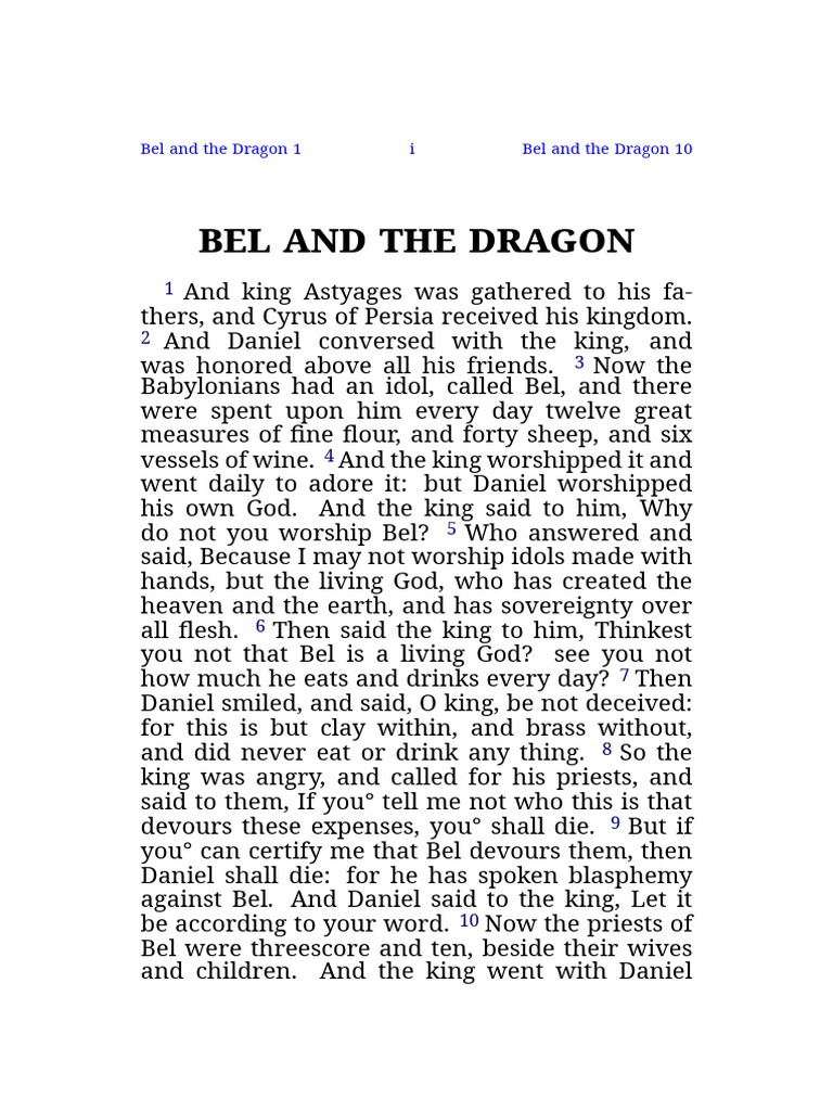 Eng-Lxx2012 BEL | PDF | Septuagint | English Language