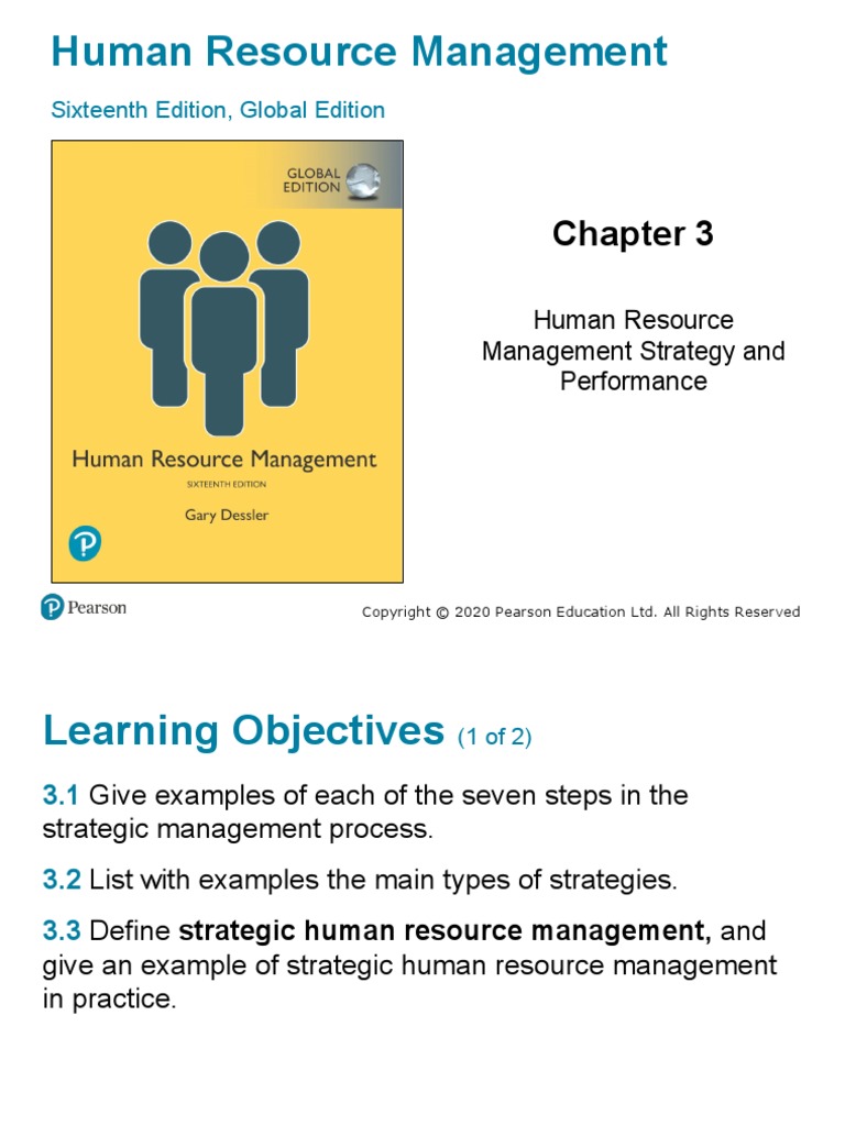 Chapter 3 | Download Free PDF | Human Resource Management | Strategic ...