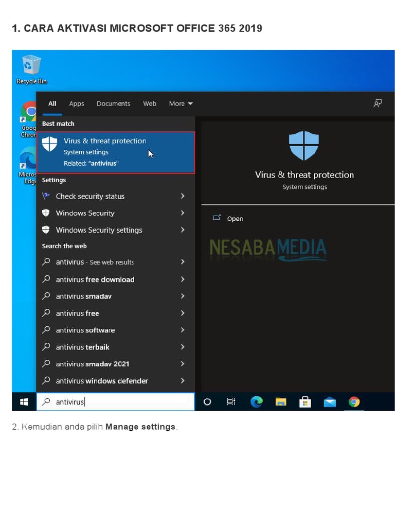 Aktivasi MS Office 365 | PDF | Komputer