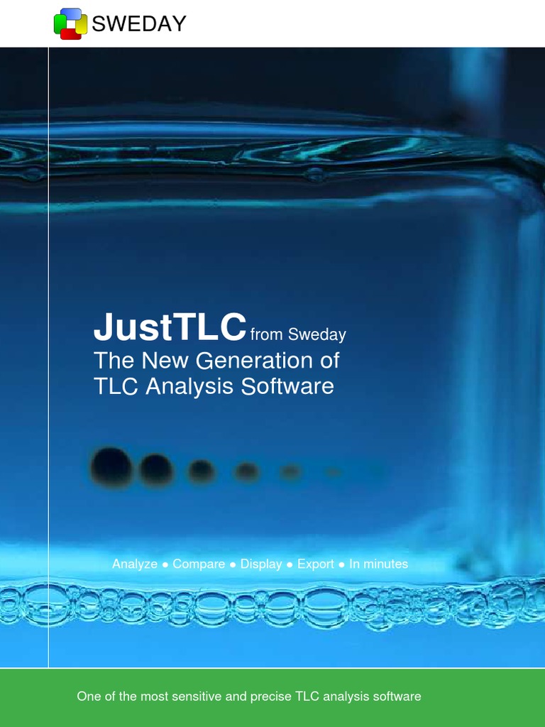 JustTLC Sweday Brochure | PDF | Image Scanner | Thin Layer Chromatography