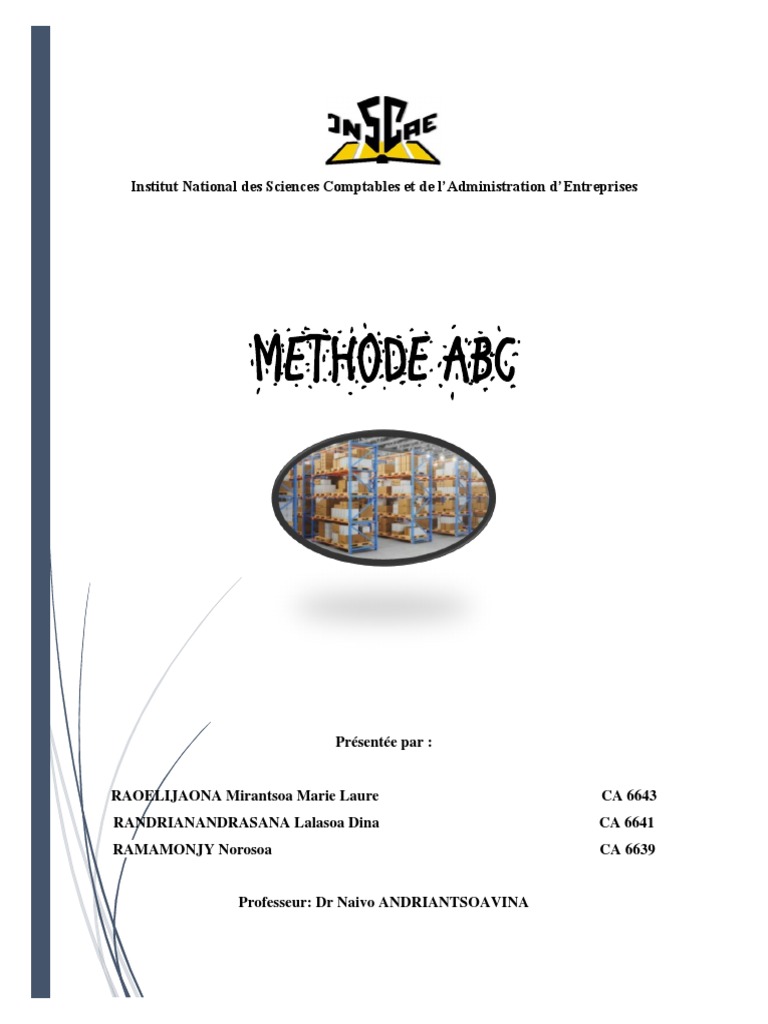 Méthode ABC en Gestion de Stock | PDF | Inventaire | Business
