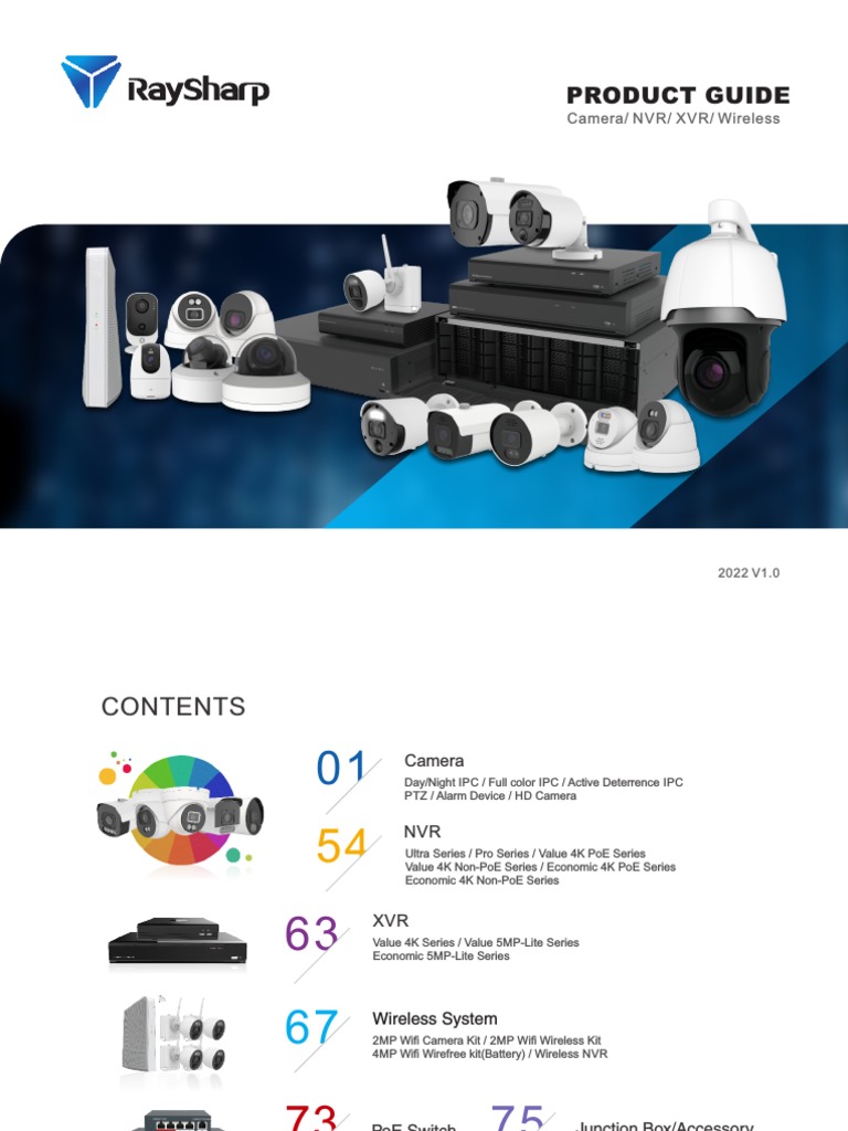 2022 RaySharp Product Guide | PDF | Artificial Intelligence | Intelligence (AI) & Semantics