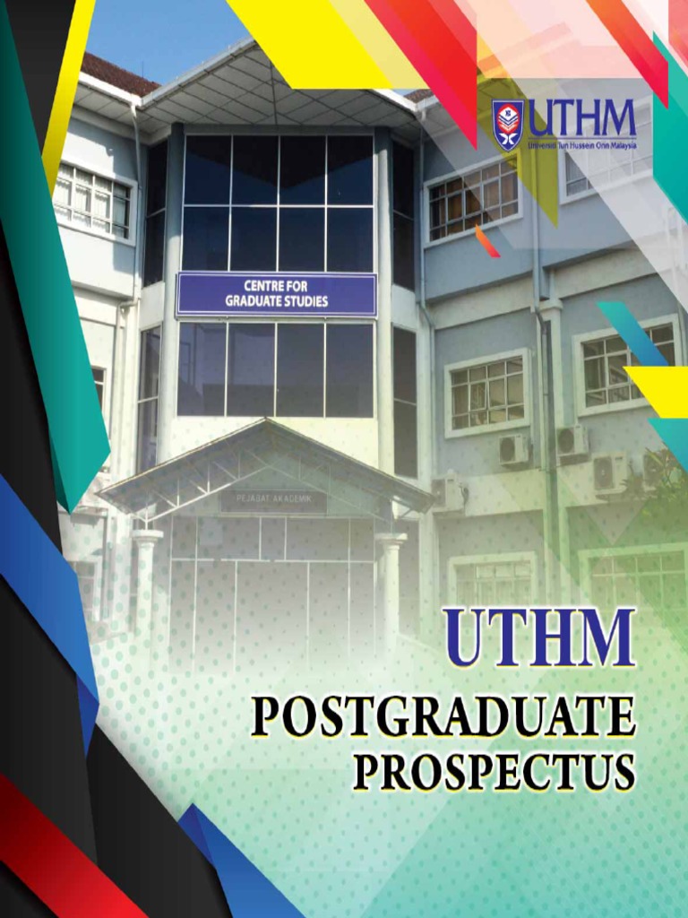 UTHM Postgraduate Prospectus | PDF