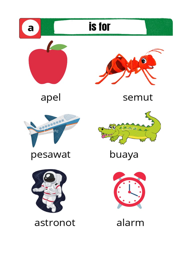 Alphabet Poster (A To E) | PDF