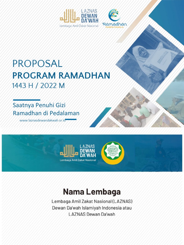 Program Ramadhan LAZNAS 2022 untuk Umat | PDF | Kesehatan Holistik