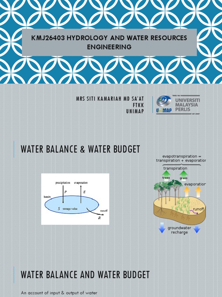Water Balance and Budget Explained | PDF | Hydrology | Drainage Basin