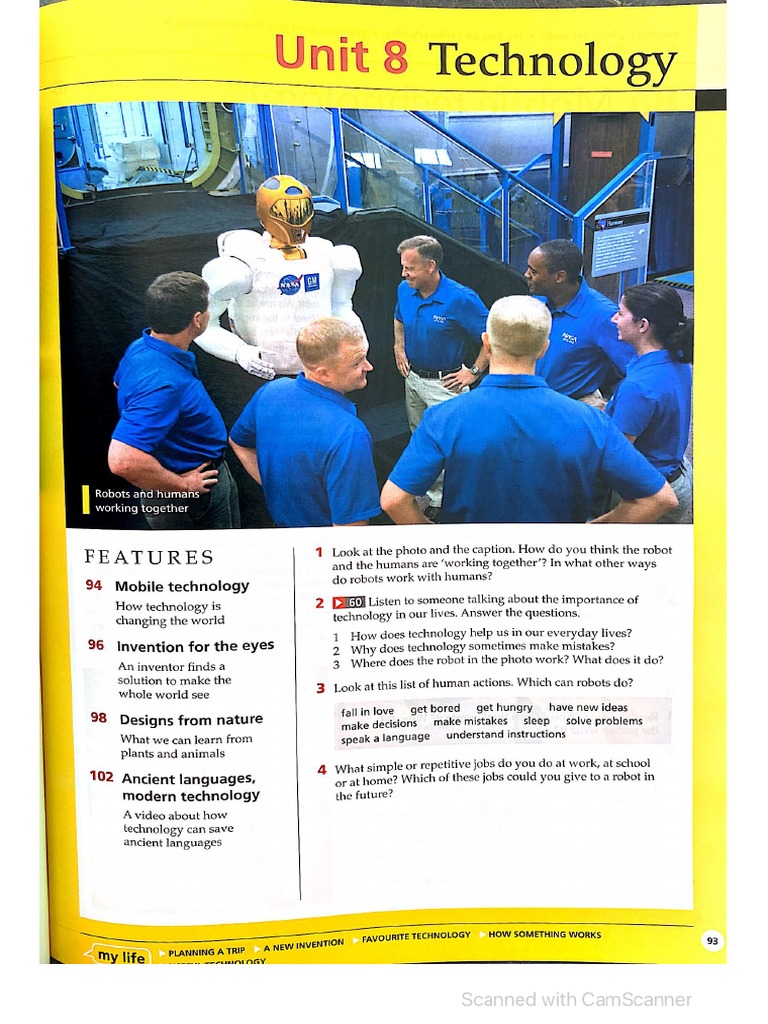 Unit 8-Technology | PDF