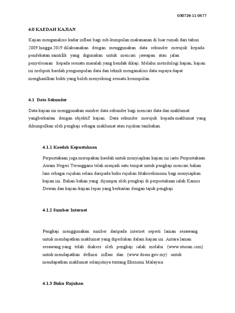 Kaedah Kajian | PDF