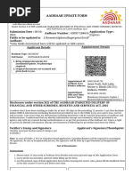 Sample Aadhaar Card Examples | PDF