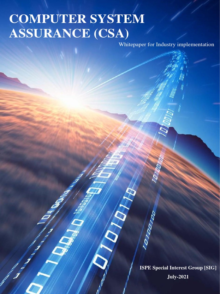 Computer System Assurance Guide | PDF | Computers