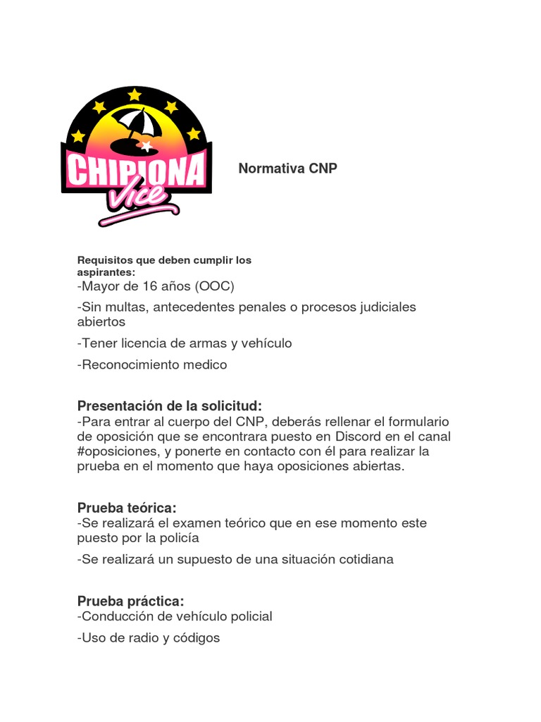 Normativa CNP | PDF | Policía | Seguridad nacional