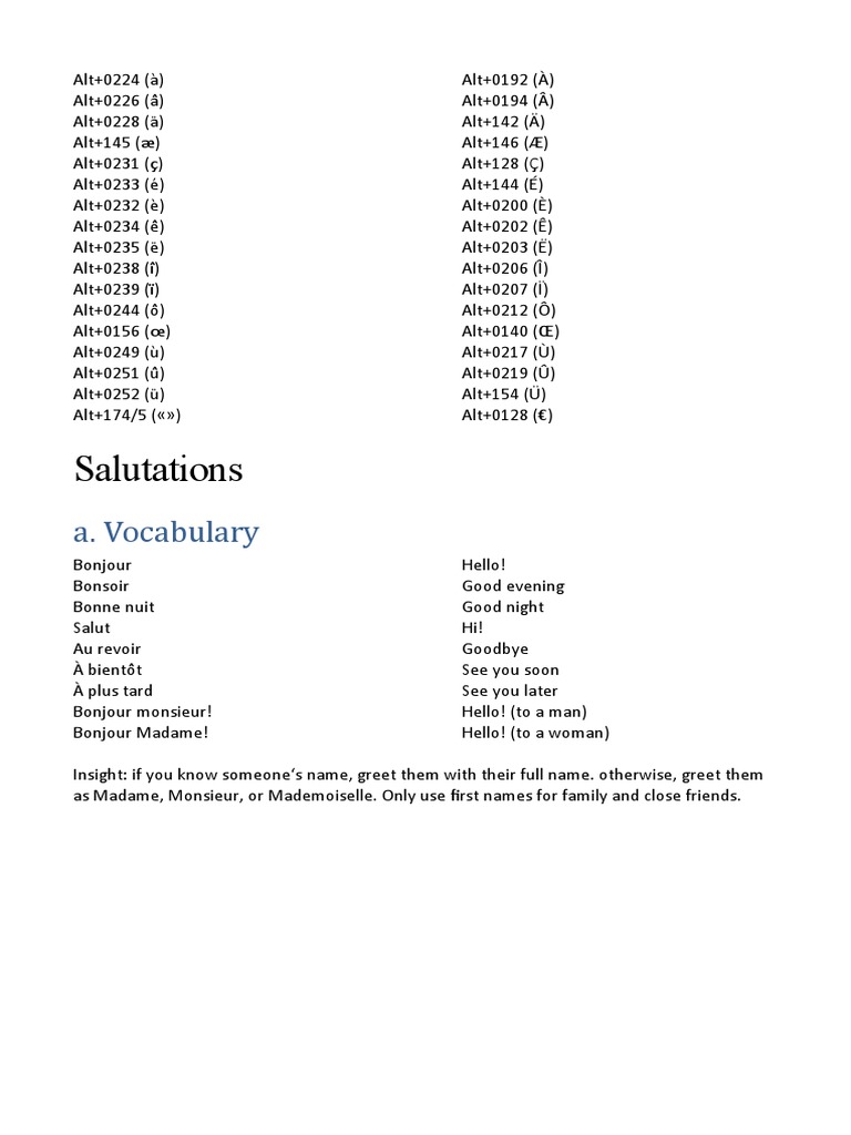 A5 French Notes | PDF