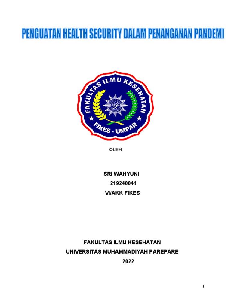 Penguatan Health Security Pandemi | PDF