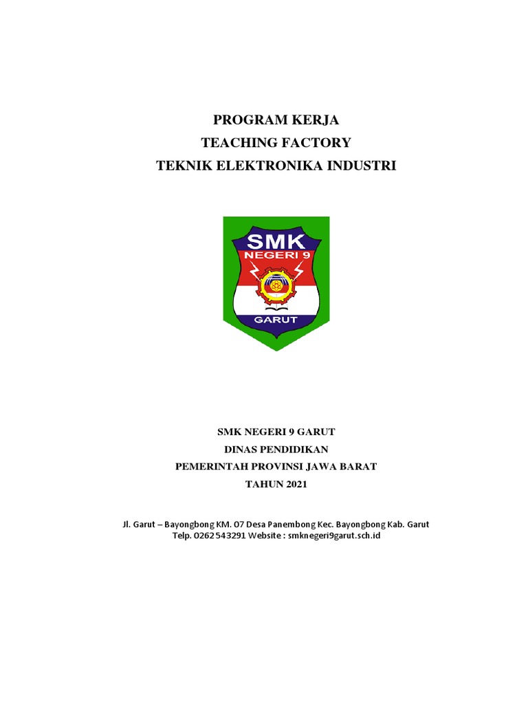Program Kerja Tefa Elind | PDF