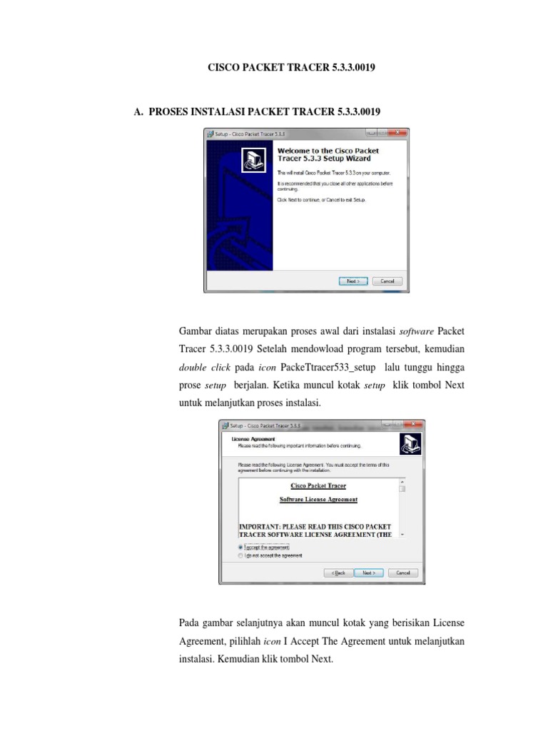 Adoc - Pub - Cisco Packet Tracer A Proses Instalasi Packet Trac | PDF Adoc - Pub - Cisco Packet Tracer A Proses Instalasi Packet Trac | PDF