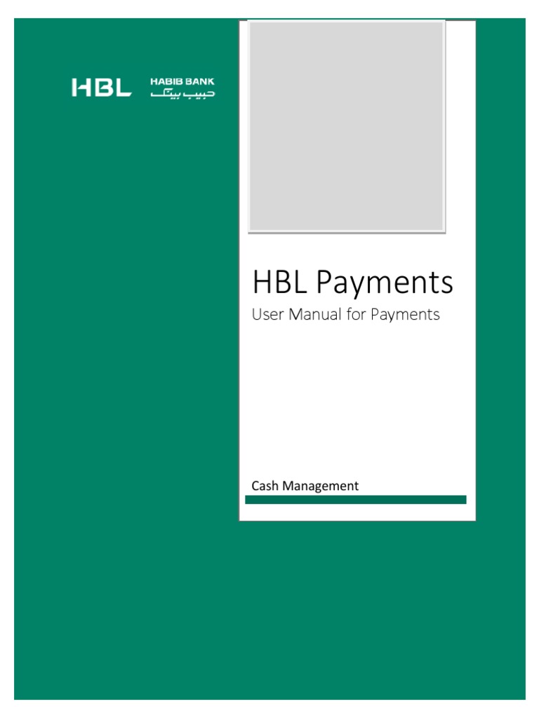 HBL Payments - User Manual For Payment V1 | PDF | Password | Computer ...