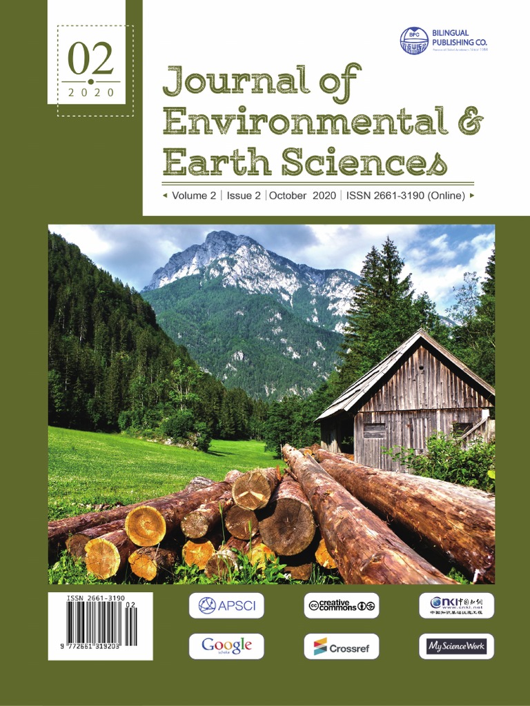 Journal of Environmental & Earth Sciences - Vol.2, Iss.2 November 2020 ...