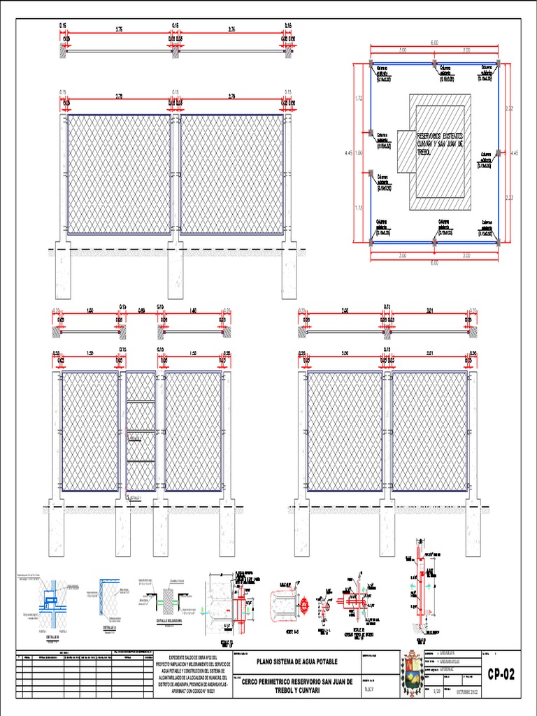 Detalle de Cerco Perimetrico-CP-02 | PDF