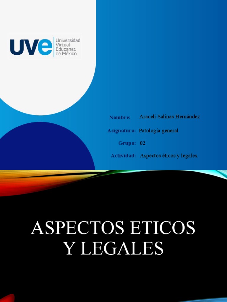 Aspectos Eticos y Legales | PDF