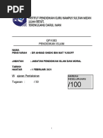 Contoh Penghargaan Kerja Kursus | PDF