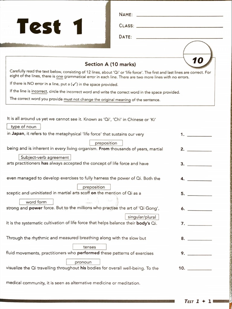 Upper Sec Editing 1-30 | PDF