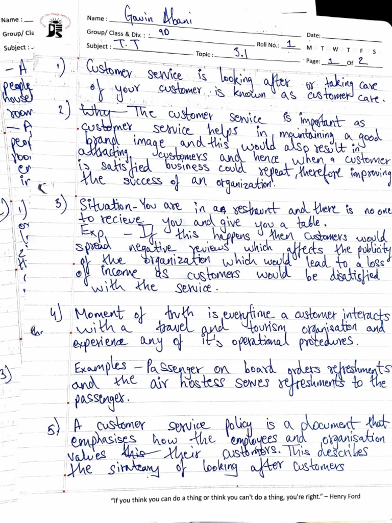 Travel and Tourism Question Bank Answers | PDF