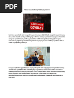 Feature Writing Filipino Example | PDF