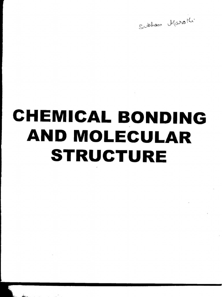 Chemical Bonding | PDF