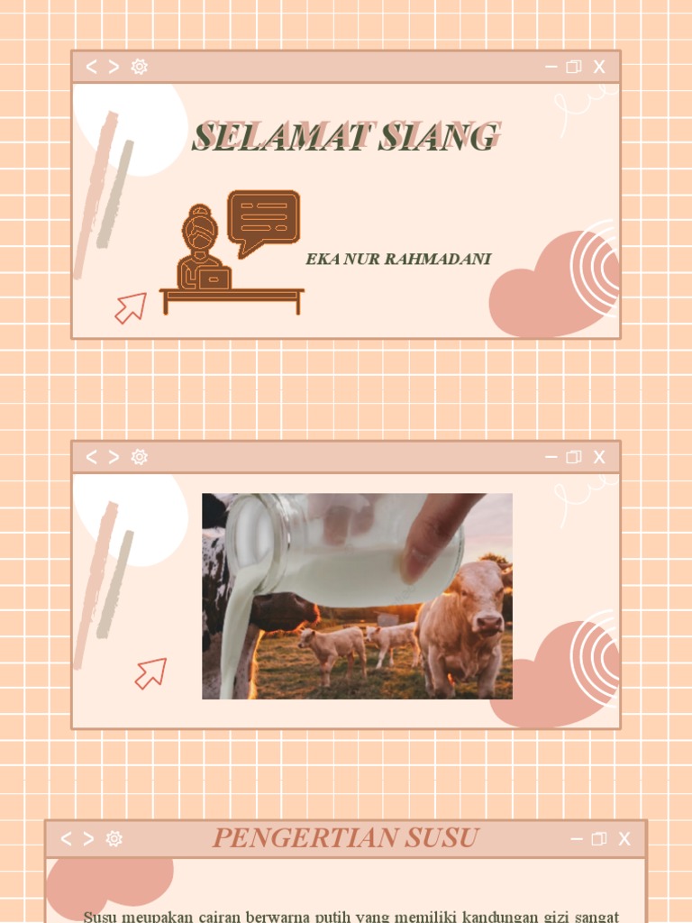 Macam-Macam Susu dan Manfaatnya | PDF