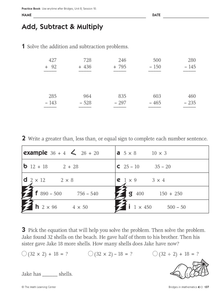 Grade 4 Homework | PDF