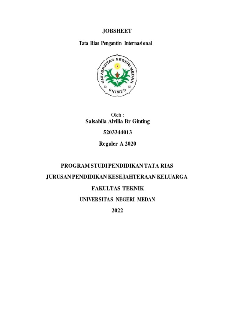 Jobsheet TRP Internasional | PDF