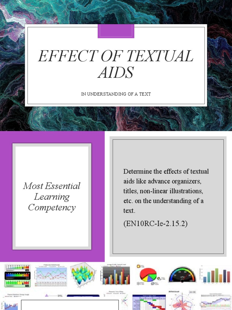 Effect Of Textual Aids Pdf Chart Pie Chart