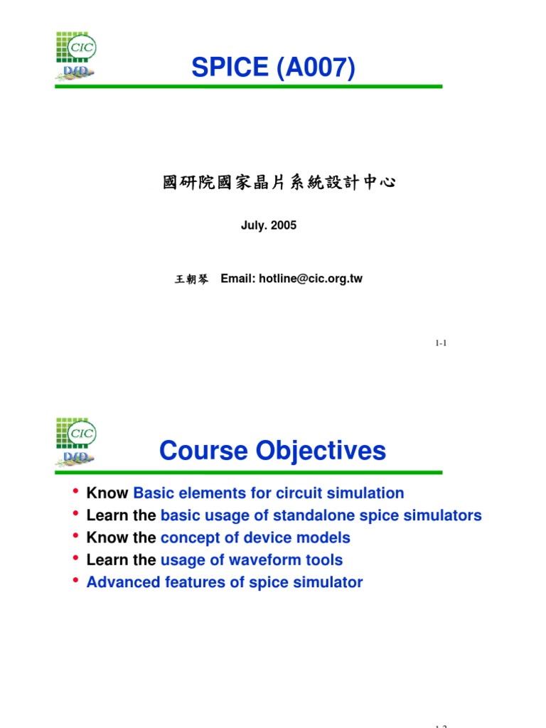 HSPICE Circuit Simulation Overview | PDF | Spice | Mosfet